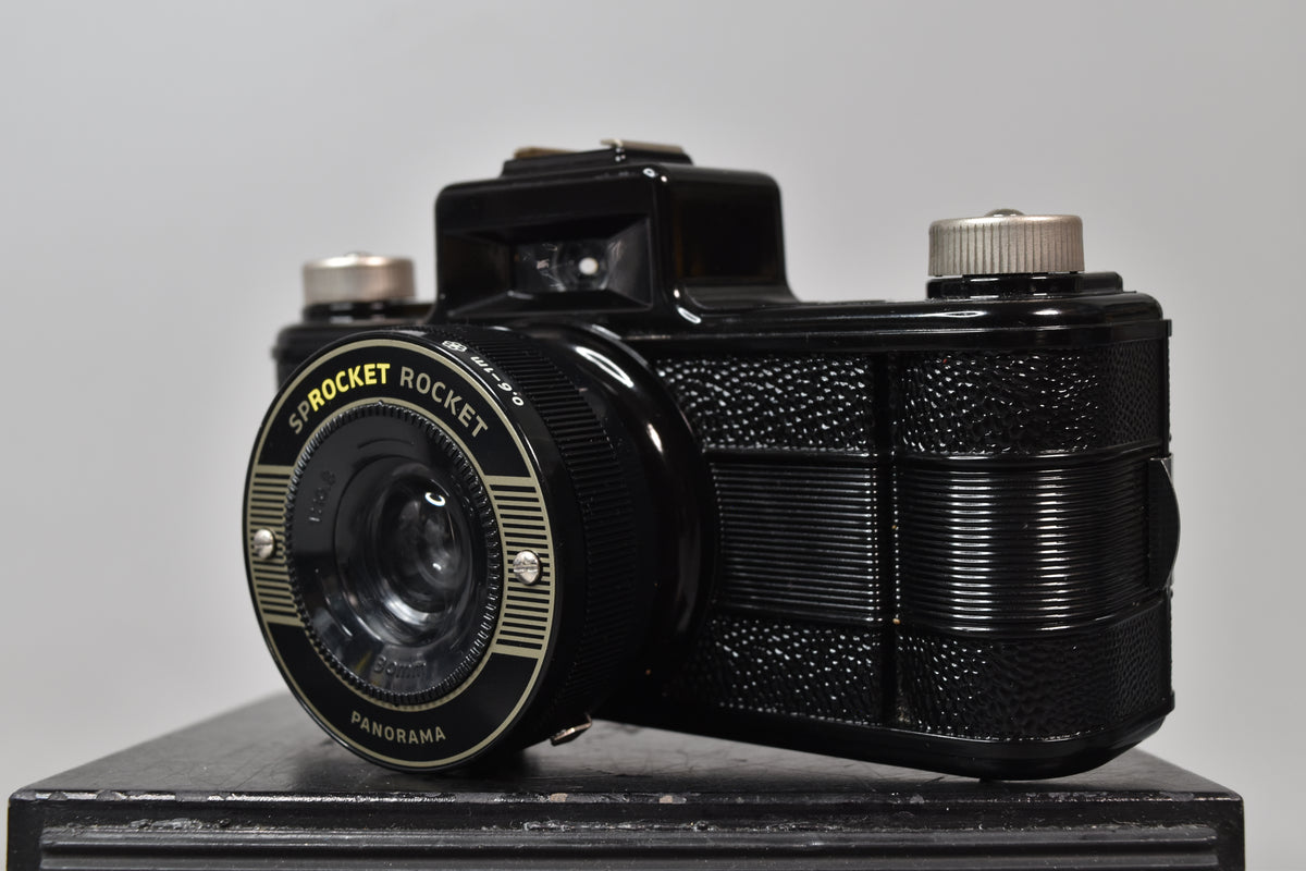 CAMÉRA PANORAMIQUE LOMOGRAPHIE PIGNON ROCKET 35MM/LOMOGRAPHY SPROCKET ...
