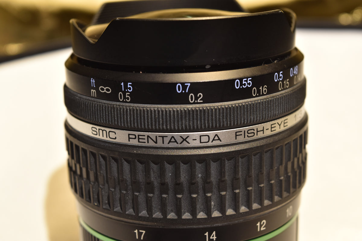 Objectif Pentax-DA SMC Fish-Eye 10-17 mm f3,5-4,5/Pentax-DA SMC Fish-E ...