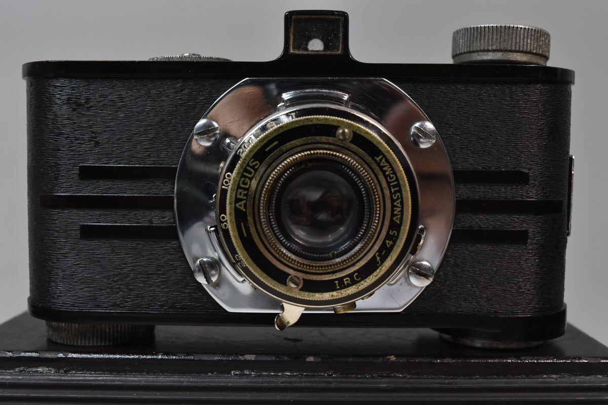 ARGUS - Art Déco avec objectif anastigmat pliable I.R.C F4.5/ARGUS - A ...