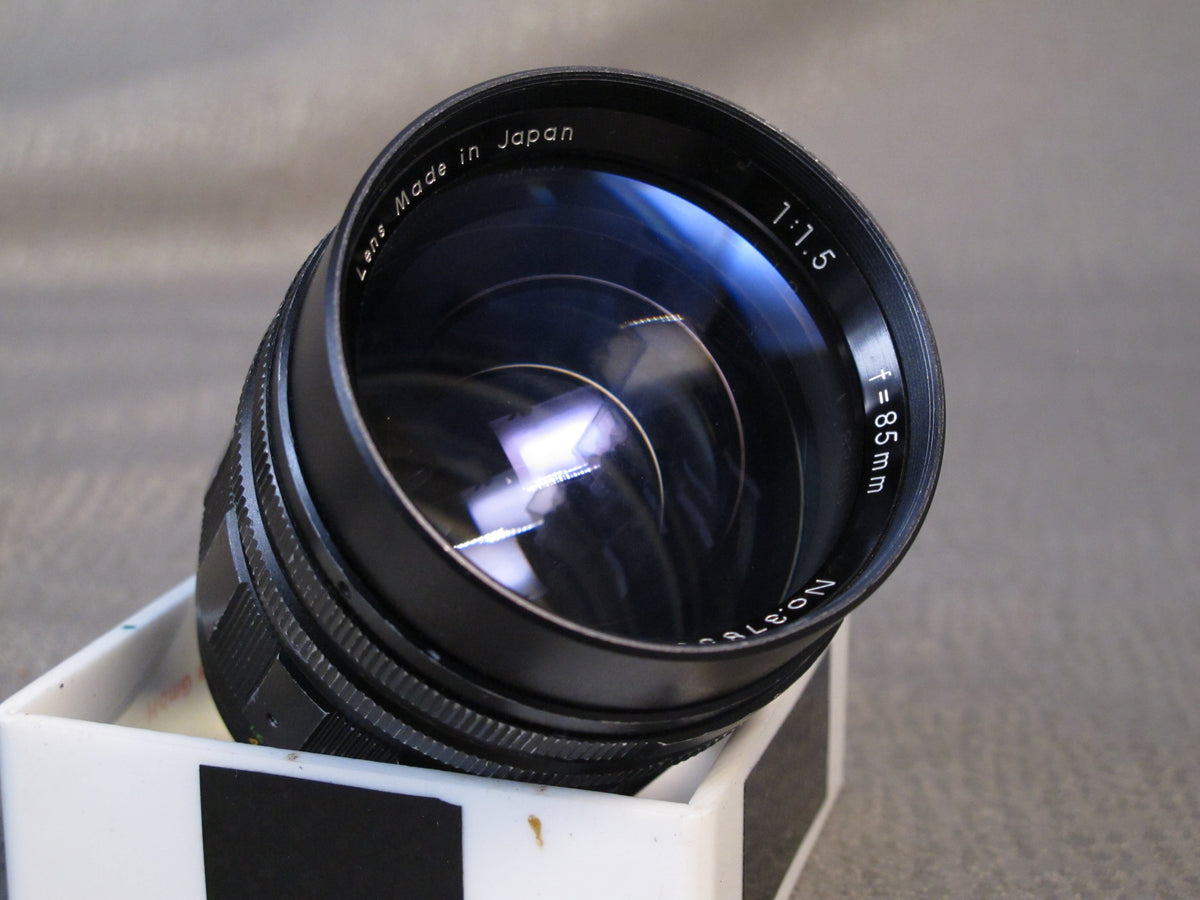 Soligor 85mm f1.5 Lens Nikon Mount – Phototek Canada