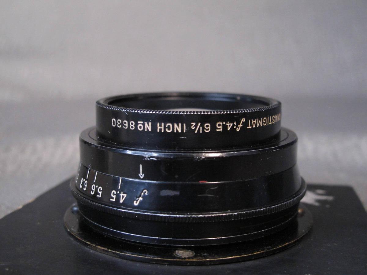 Objectif grand format ILEX OPTICAL Co. Paragon Anastigmat 6 1/2 pouces ...