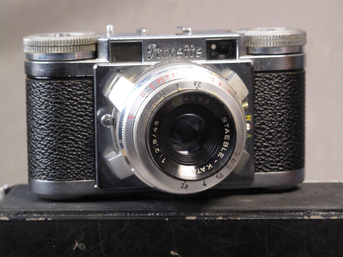 Paxette 35mm camera with STAEBLE-KATA 45mm f2.8 Lens – Phototek Canada